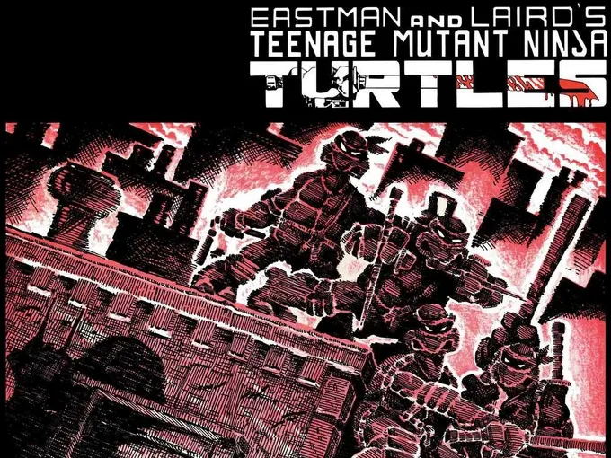 Teenage Mutant Ninja Turtles #1 Cover Hueforge by Ghettoblasta - MakerWorld