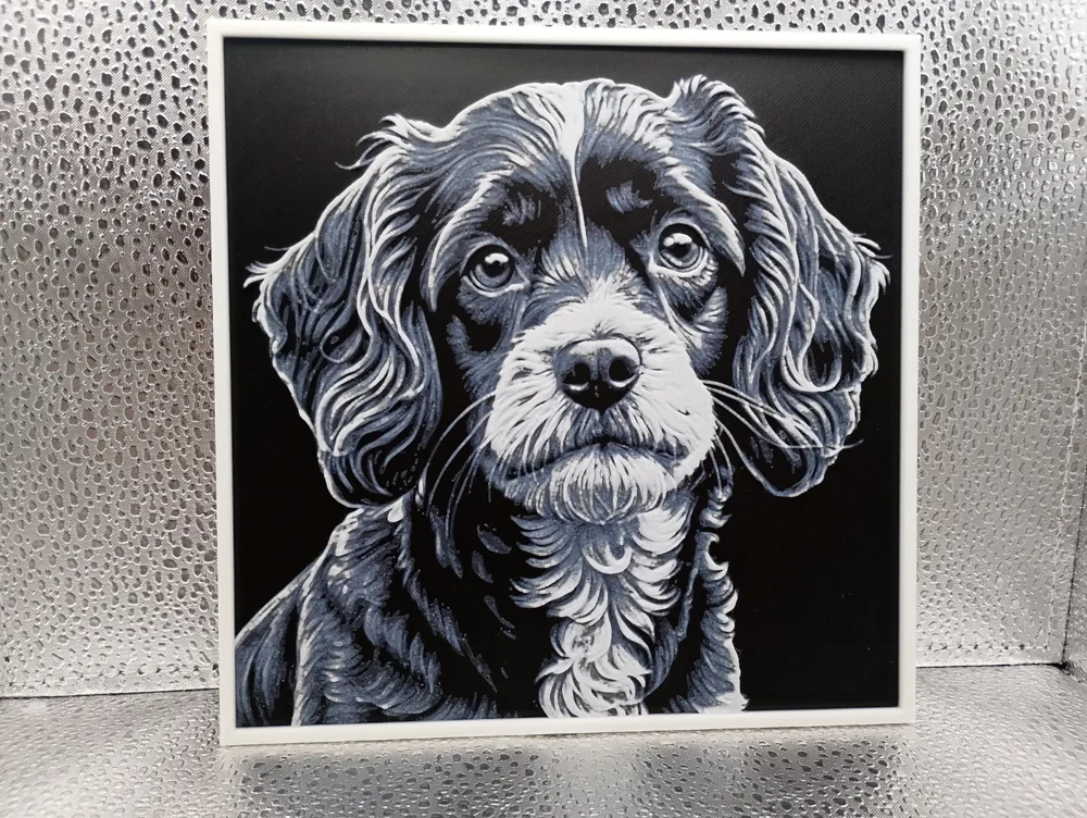 Cavapoo – Hueforge - Free 3D Print Model - MakerWorld