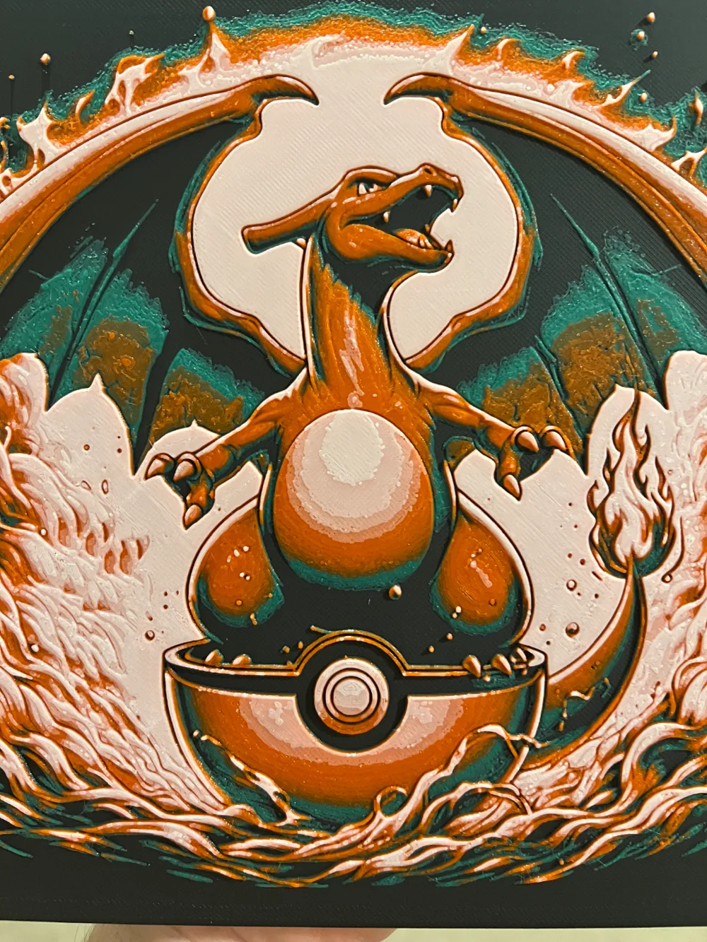 Charizard Releasing from Pokeball by RP47 Designs - MakerWorld