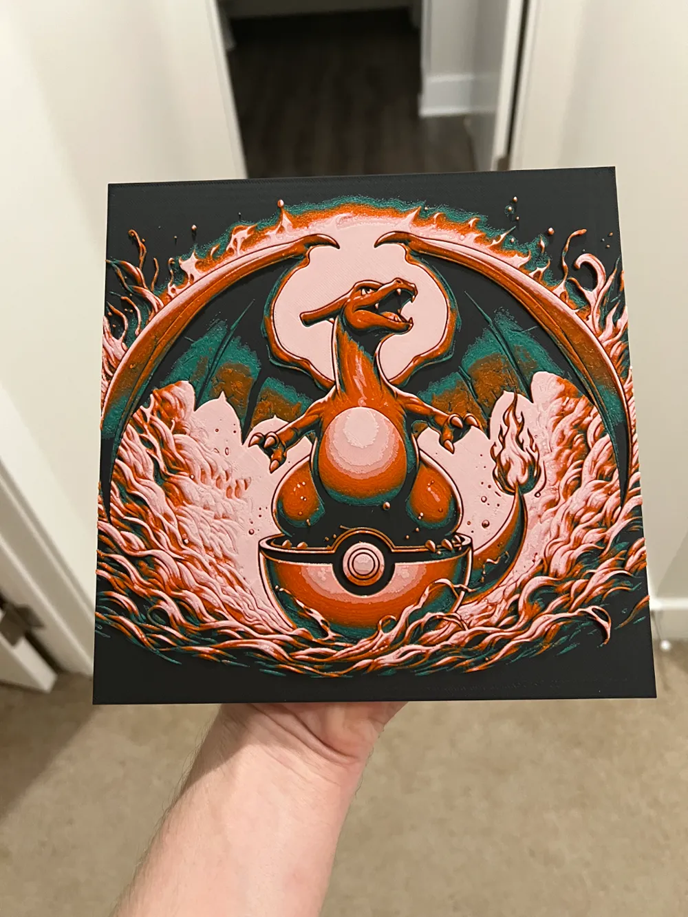 Charizard Releasing from Pokeball by RP47 Designs - MakerWorld