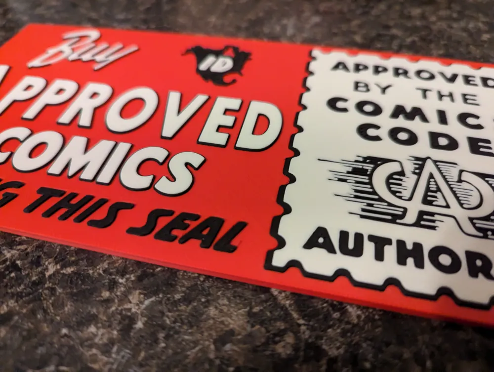 Buy Approved Comics - The Comics Code Authority by daviddpg - MakerWorld