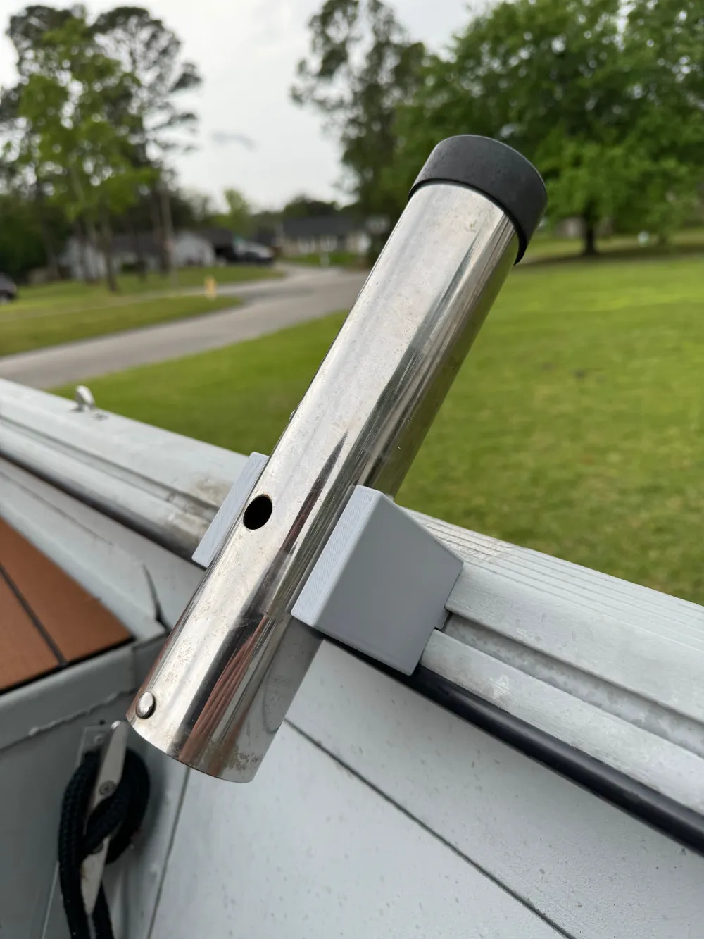 Jon Boat Track Mount Rod Holder - Tracker,Lowe,G3 by ksmith - MakerWorld