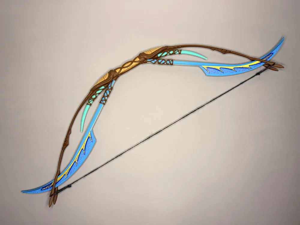 Avatar-Inspired Na’vi Ceremonial Bow - Free 3D Print Model - MakerWorld