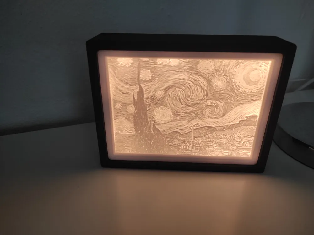 Lithophane Lightbox - Free 3D Print Model - MakerWorld