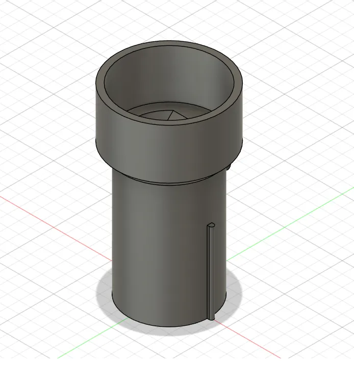 Adapter for Laresar V7 to 40mm flexible pipe - Free 3D Print Model ...