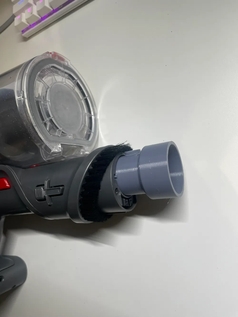 Adapter for Laresar V7 to 40mm flexible pipe - Free 3D Print Model ...