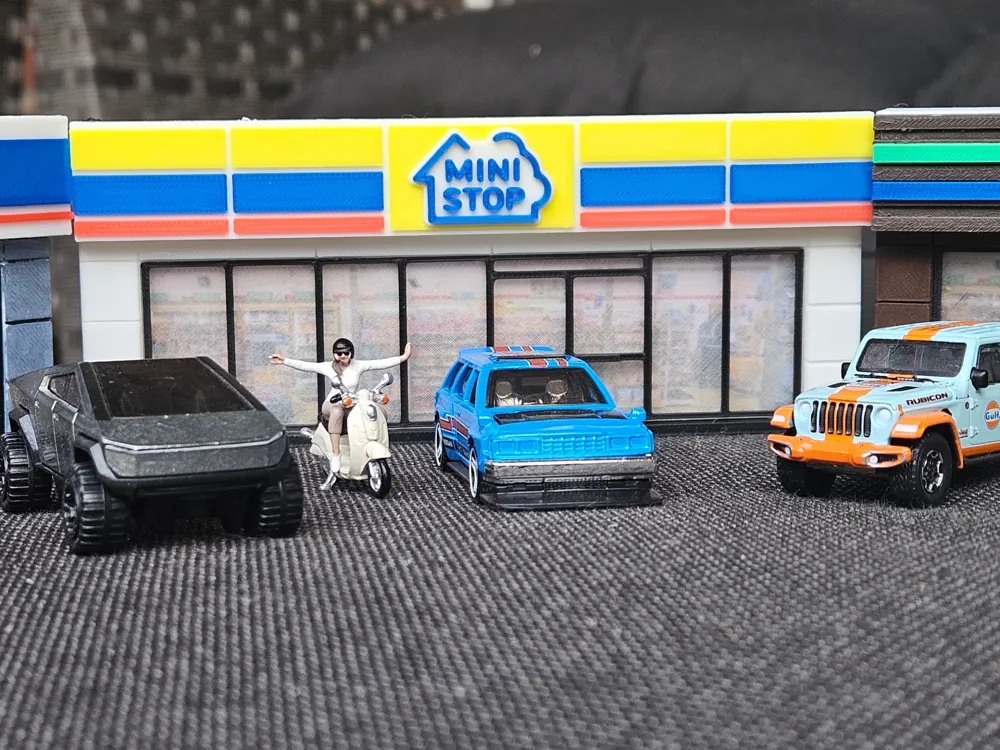 1:64 Mini Stop Inspired Scale Model by Bokkins' Workshop - MakerWorld