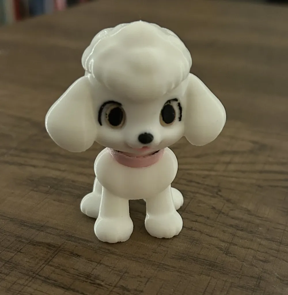 Cute Mini Poodle Model by Hannarrrr MakerWorld: Download Free 3D Models