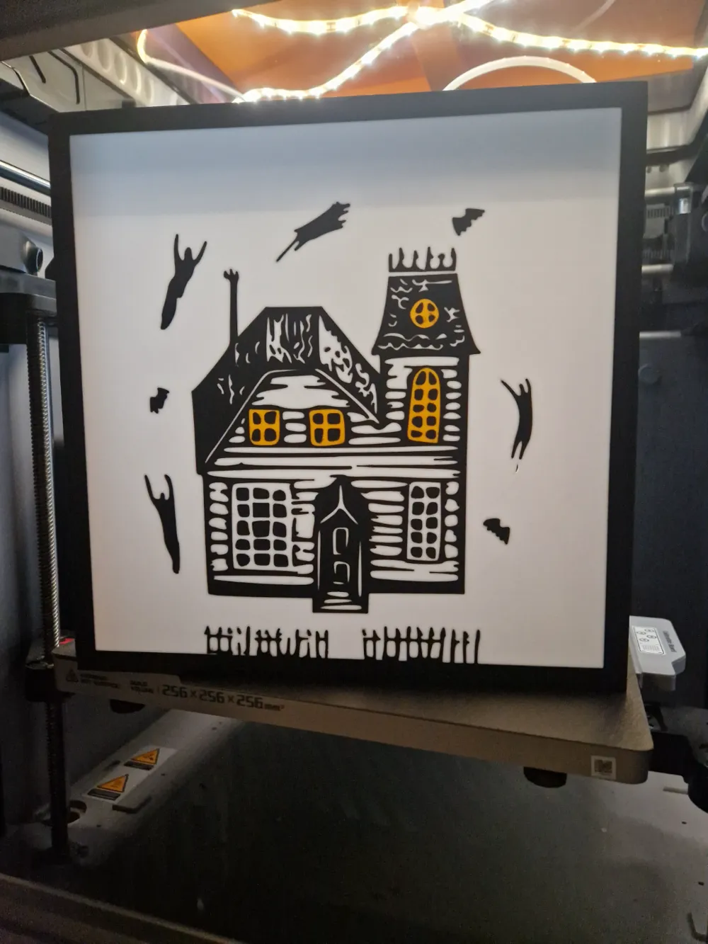 Haunted House Light box Halloween by kadotje.com - MakerWorld
