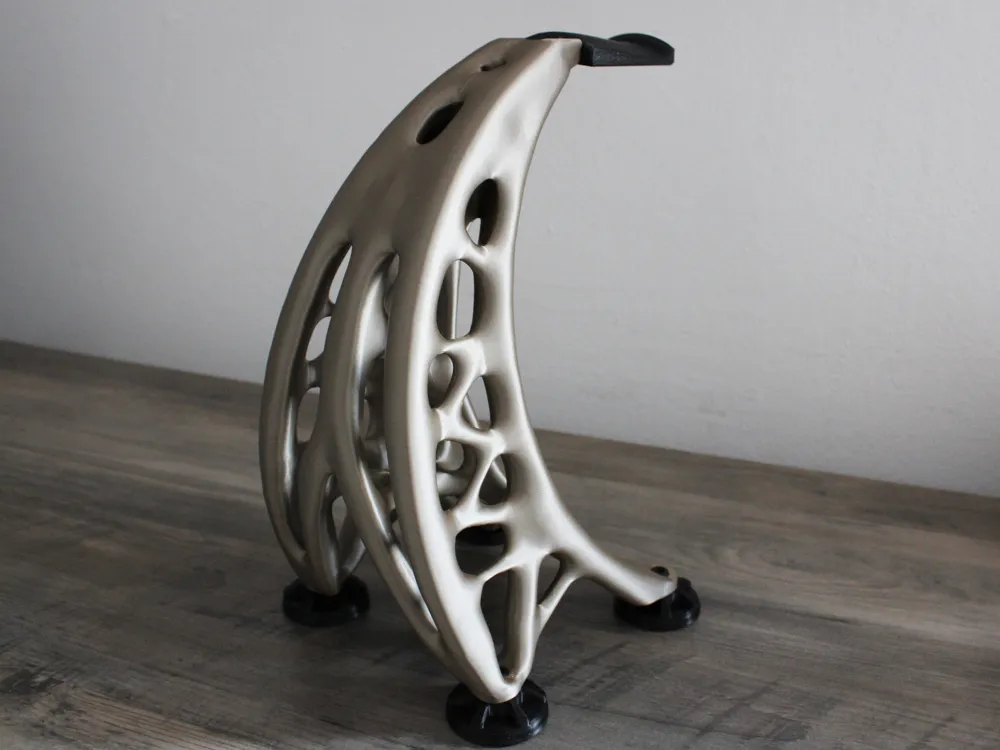 Industrial Headphone Stand - Topology Optimized by Franken 3D ...