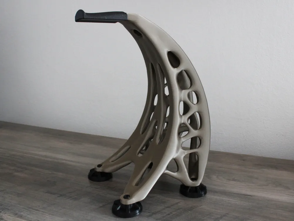 Industrial Headphone Stand - Topology Optimized by Franken 3D ...