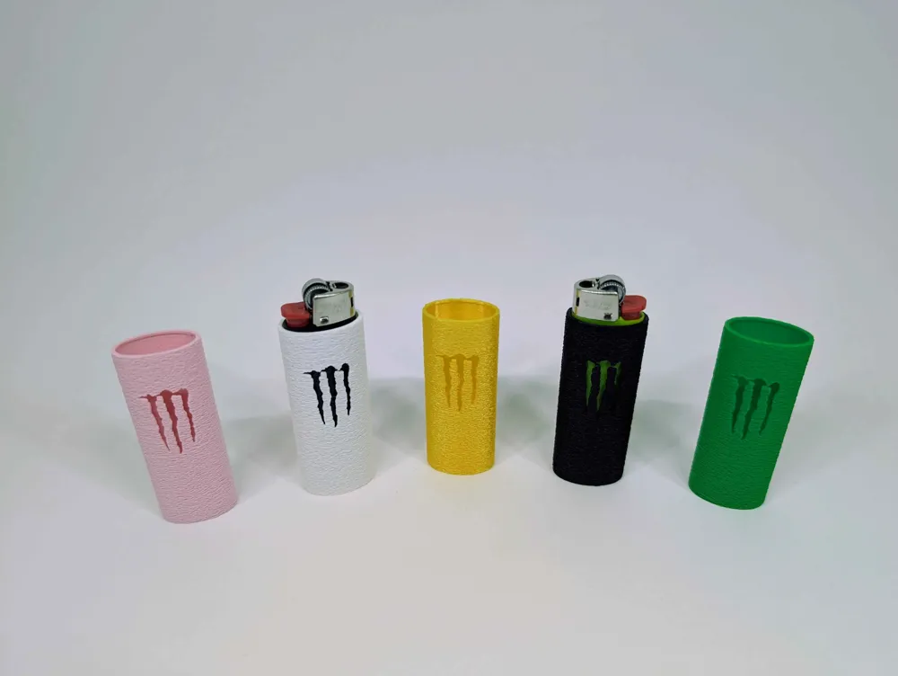 Monster Energy (Medium) Bic Sleeve - Free 3D Print Model - MakerWorld