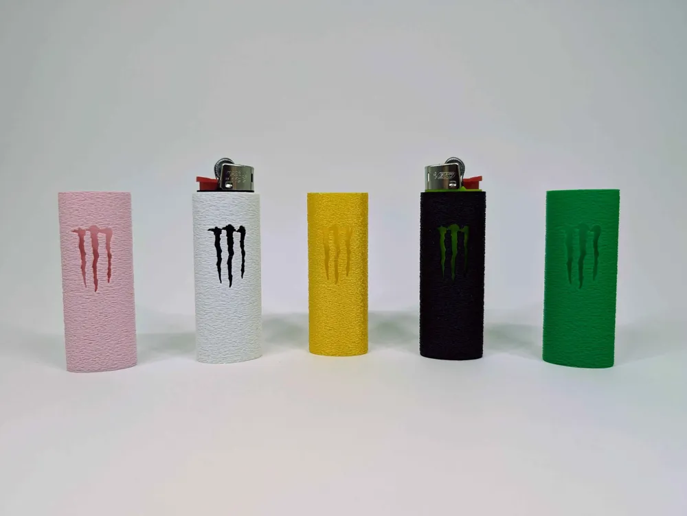Monster Energy (Medium) Bic Sleeve - Free 3D Print Model - MakerWorld