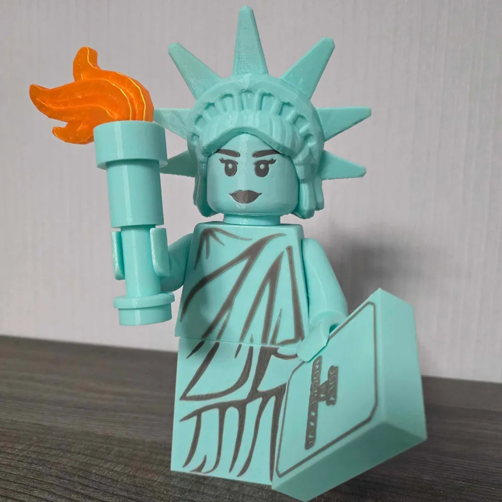 Big Brick * Lady Liberty * 500% ~ 24cm by cBoLsmUiEc - MakerWorld