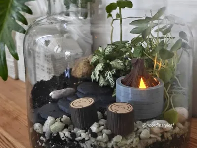 Terrarium decorations - Free 3D Print Model - MakerWorld