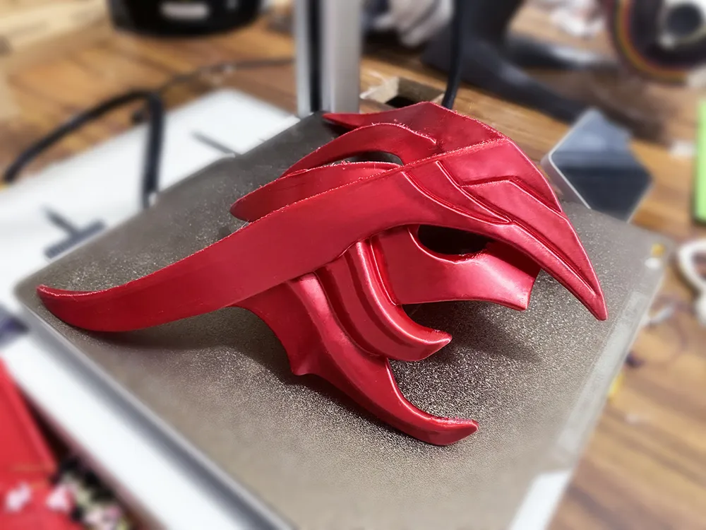 Optimized Version - League of Legends Yone Mask Cosplay Peripheral Soul ...