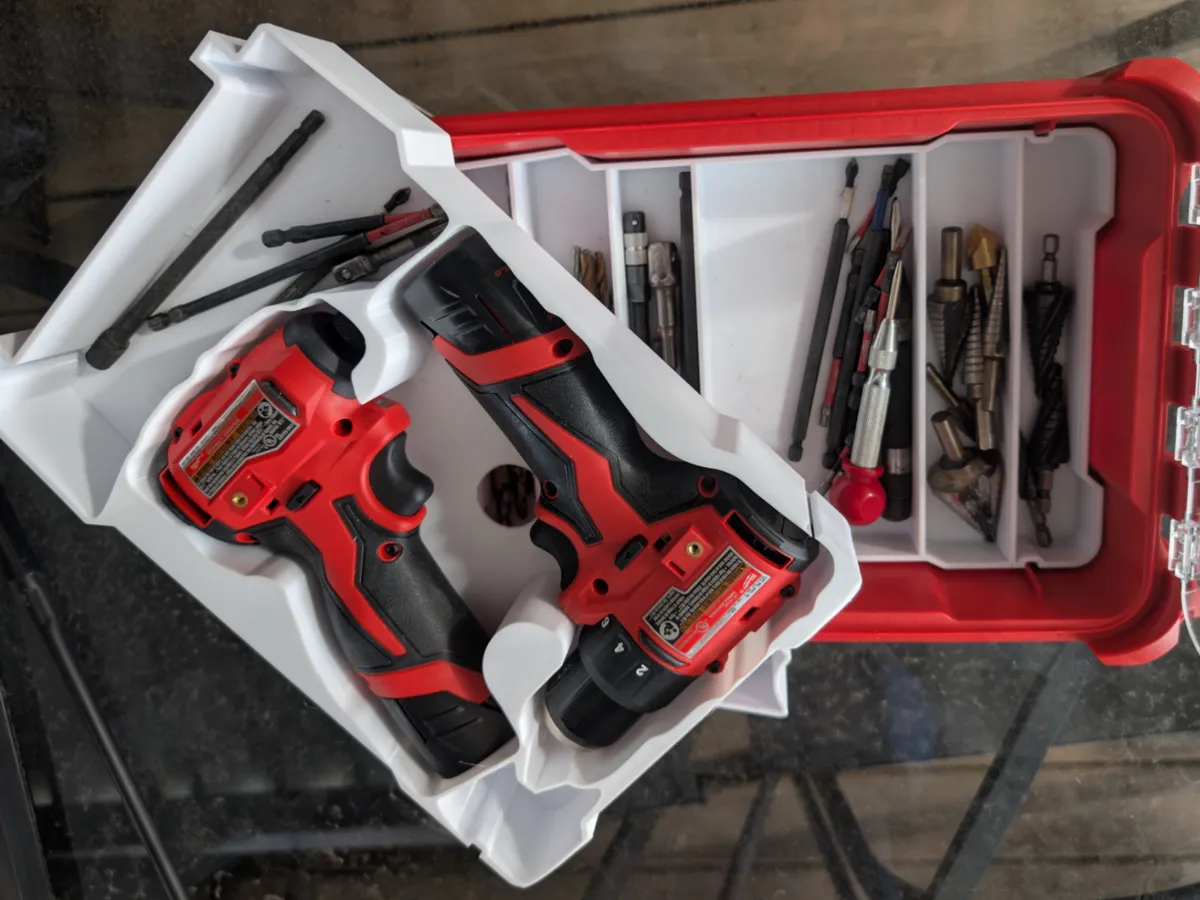Inserto para Combo Subcompacto Packout Milwaukee M12 - Modelo de ...