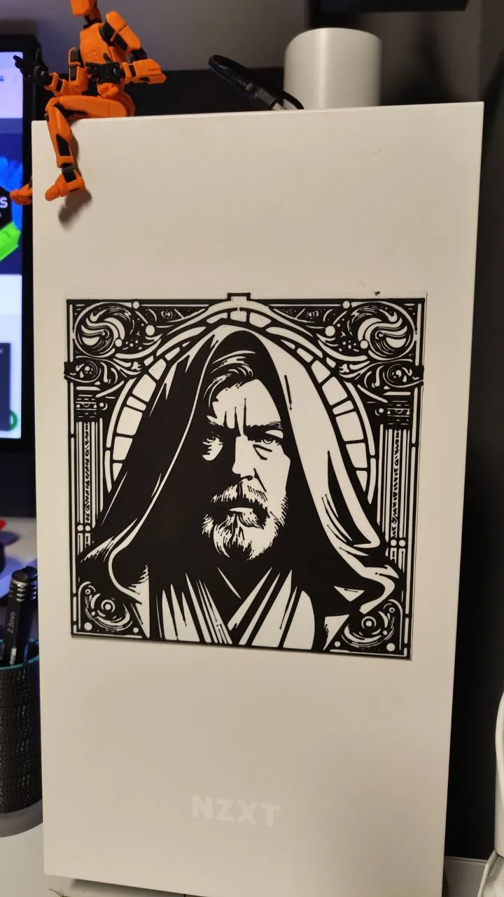 Obi-Wan Kenobi wall art by Reybrond - MakerWorld