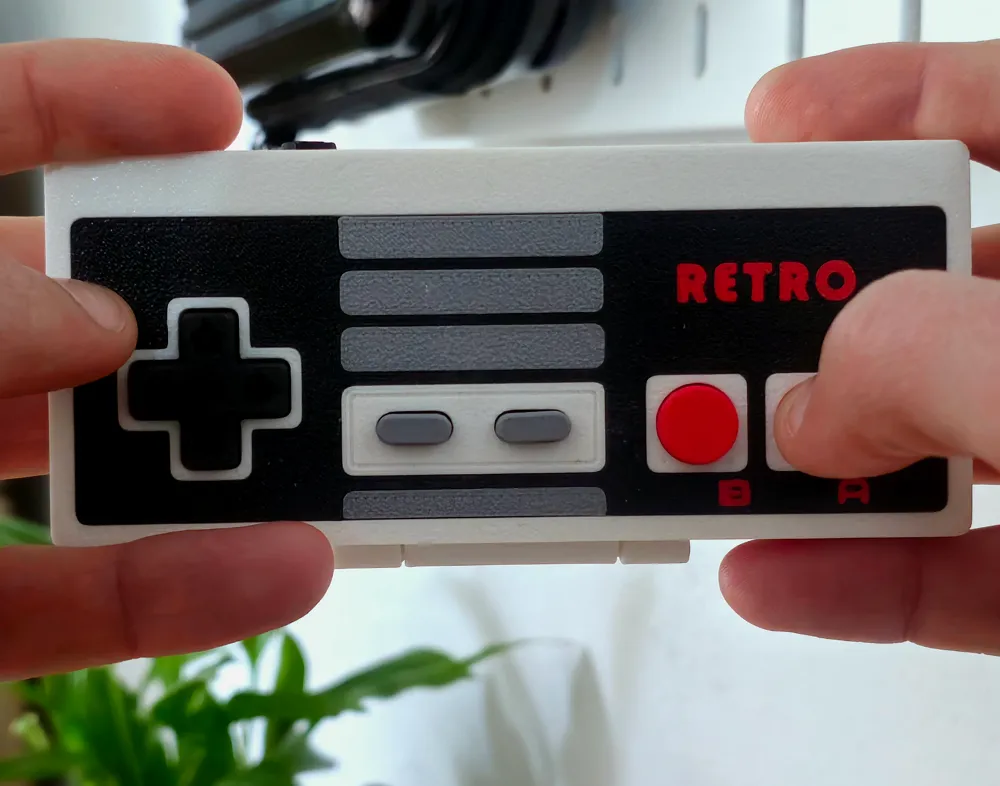 NES Retro - Clickable Buttons by HexaTrick MakerWorld: Download Free 3D ...