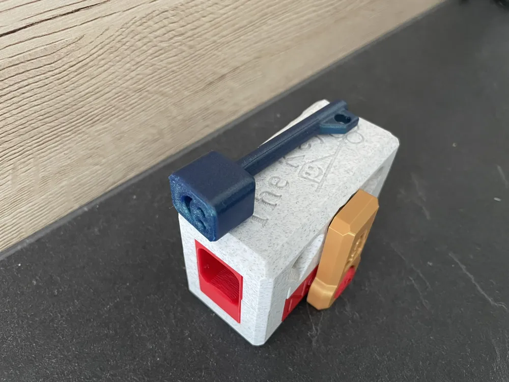 The Key - Puzzle Box Remixed by H3llron MakerWorld: Download Free 3D Models