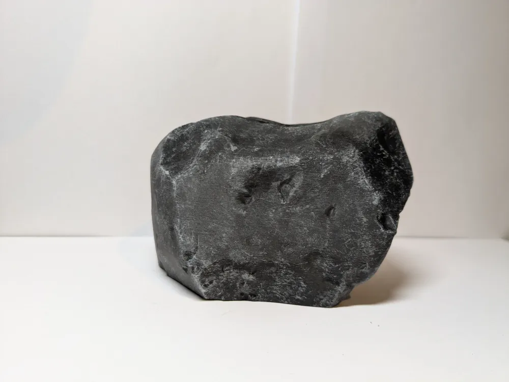 Rock with secret compartment - for geocaching - Free 3D Print Model ...