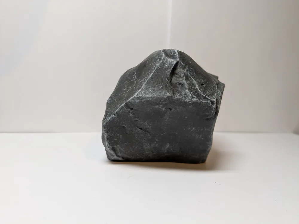 Rock with secret compartment - for geocaching - Free 3D Print Model ...