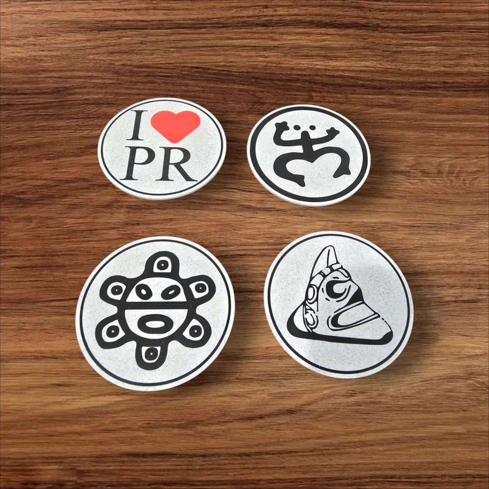 Puerto Rico Coaster - Free 3D Print Model - MakerWorld