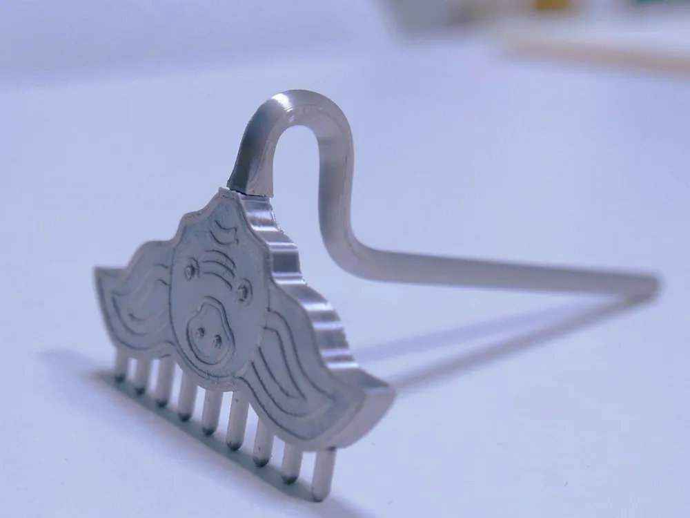 nine teeth rake by dudu - MakerWorld