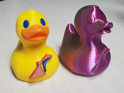 Carnival Cruise Line Duck With Funnel and Without - Free 3D Print Model ...