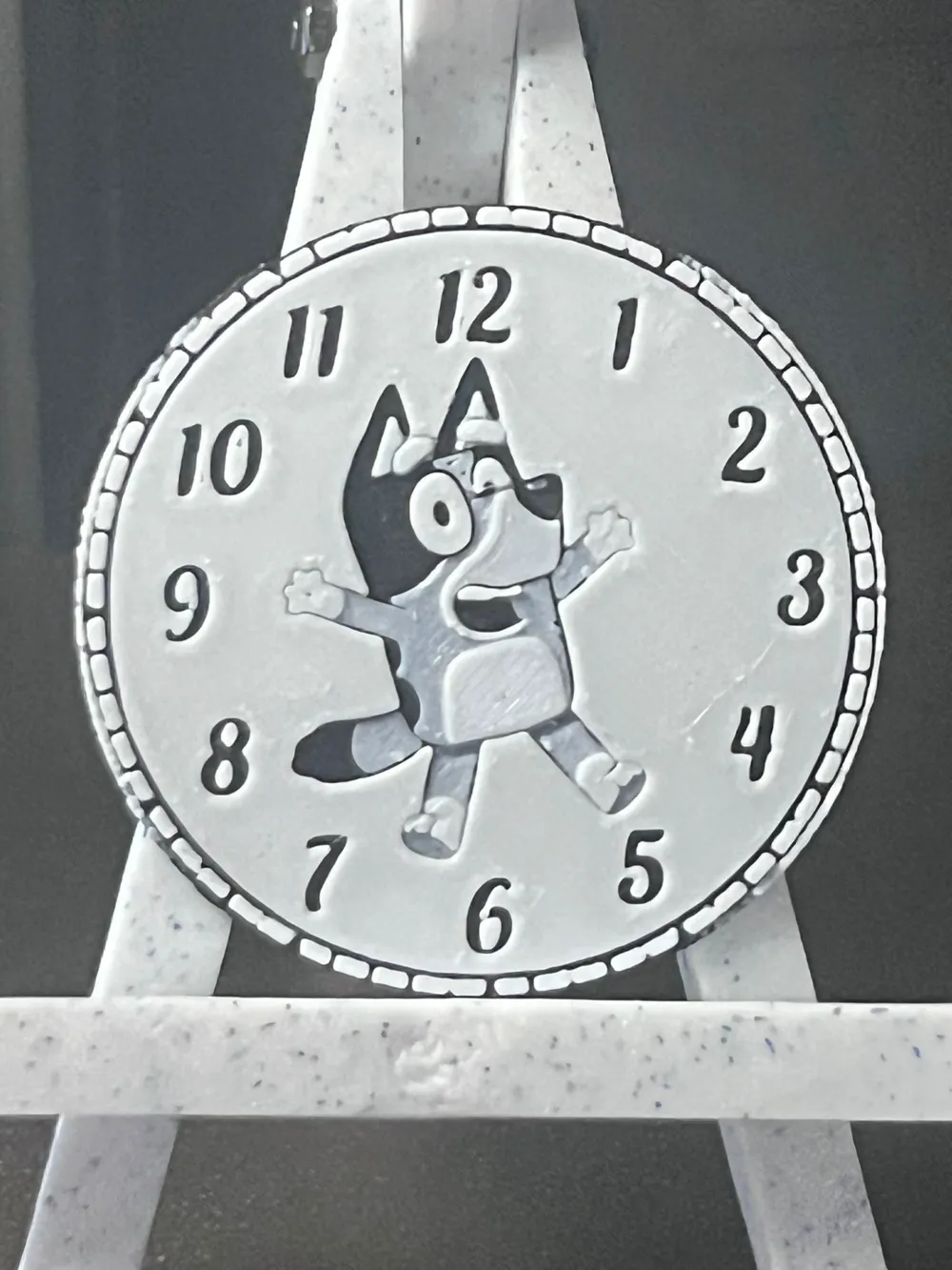 bluey hueforge clock face by Fatalchaos25 MakerWorld: Download Free 3D ...