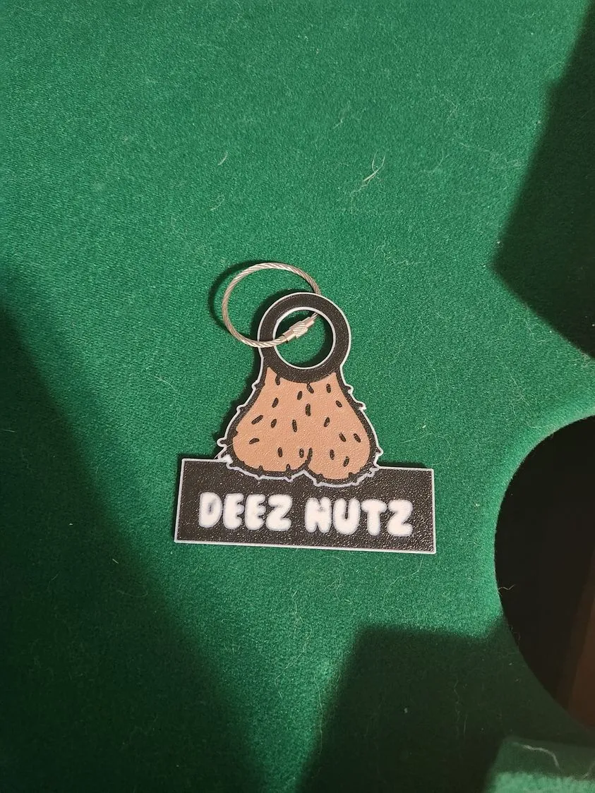Deez Nutz key chain by Bromigo77 - MakerWorld