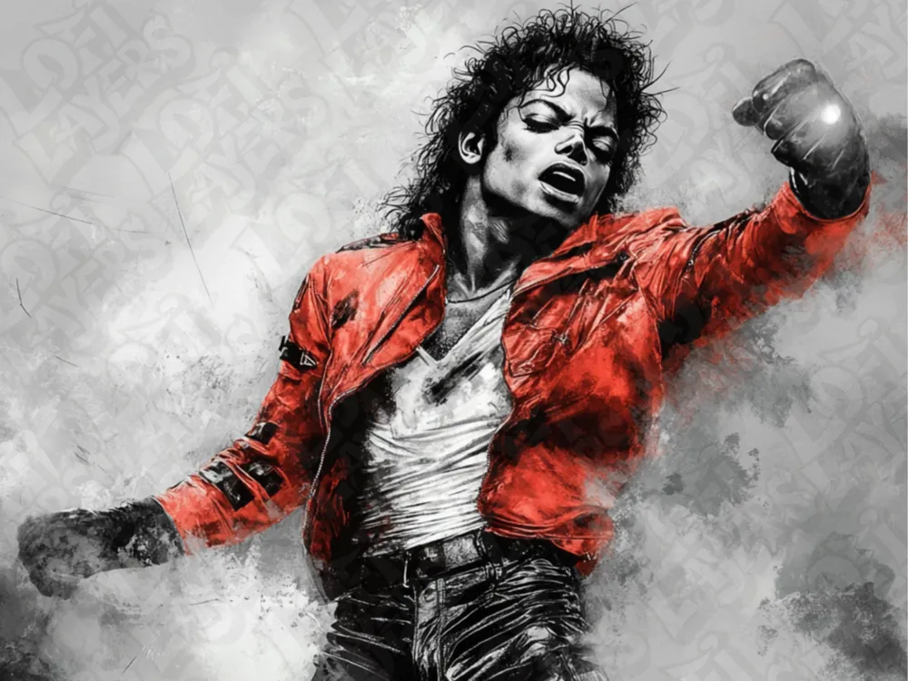 Michael Jackson Hueforge by LoFi Layers - MakerWorld