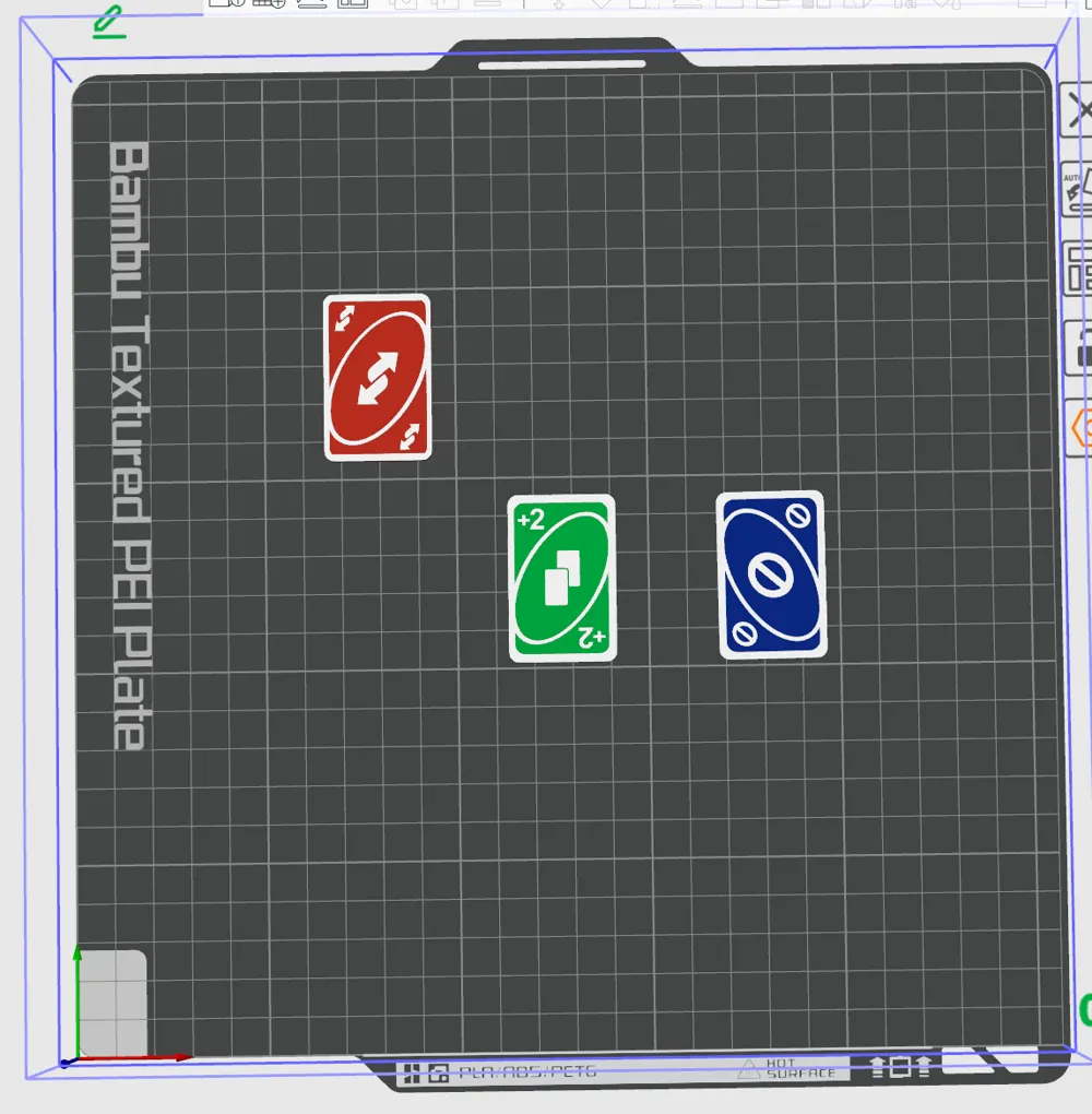 Uno Action card Magnets by sesh3d MakerWorld: Download Free 3D Models