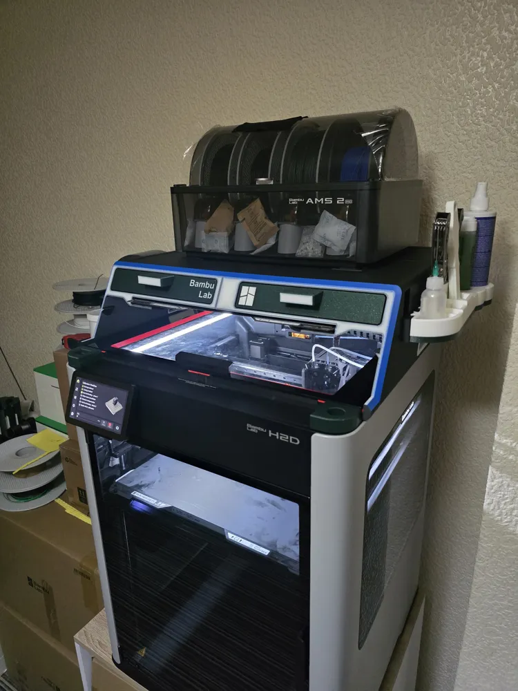 VERSION MISE À JOUR DU SUPPORT DE COUVERCLE EN VERRE H2D AMS RISER par ...