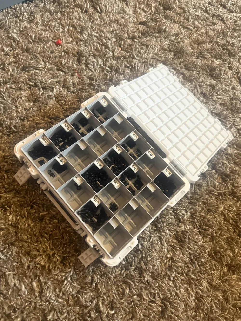 Gridfinity/Halfinity Stackable Storage Box Remixed by Dalton Pearson MakerWorld: Download Free ...