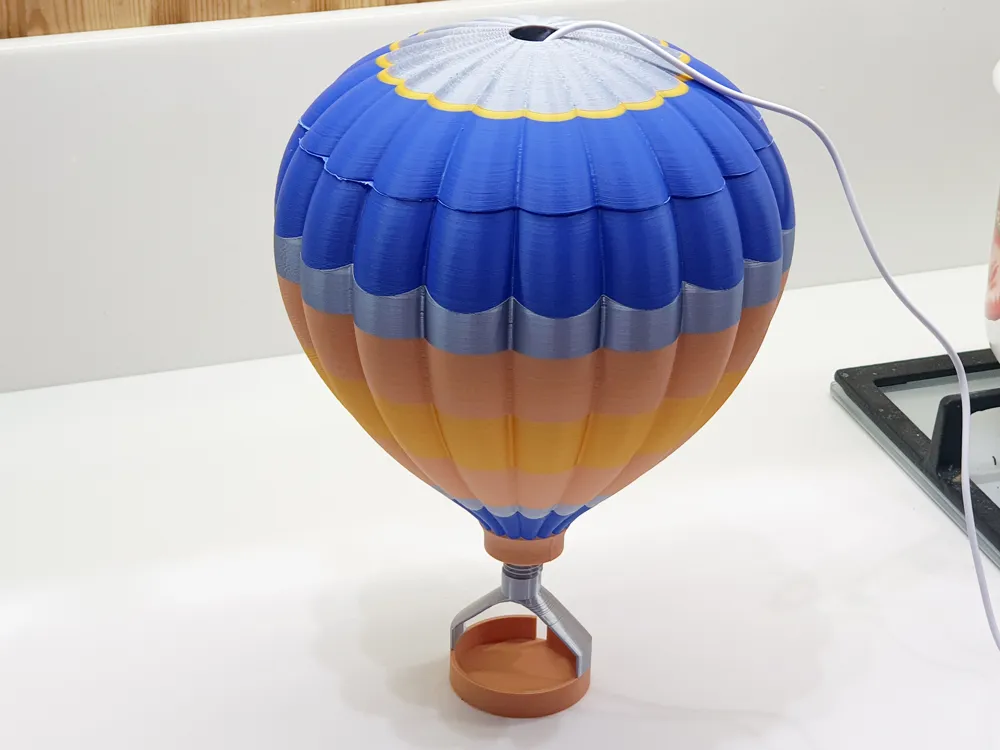 Night light - Hot air balloon - Free 3D Print Model - MakerWorld