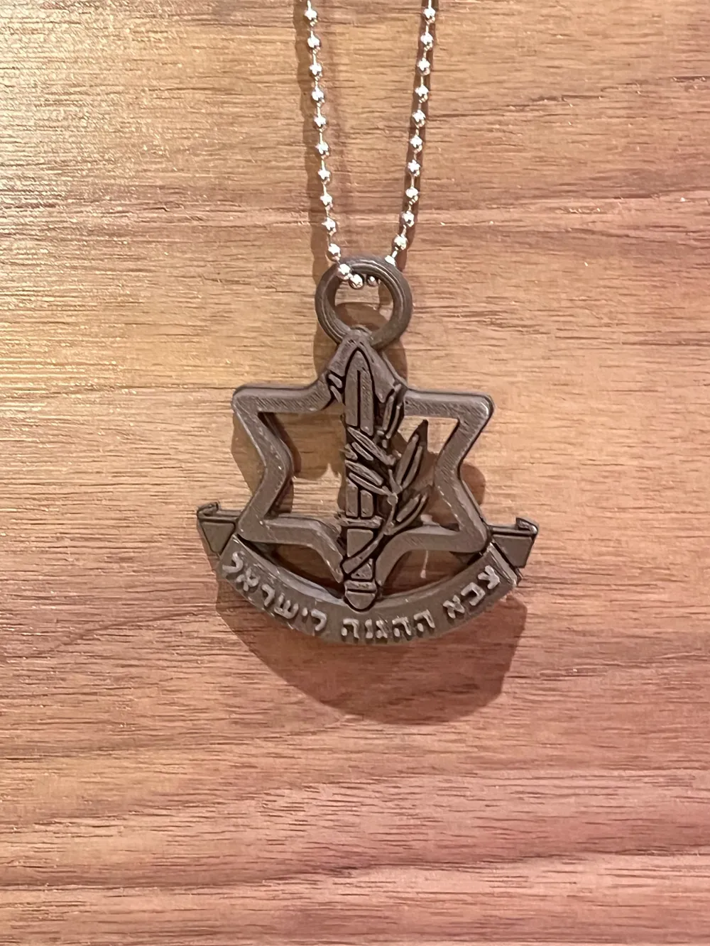 IDF Insignia Pendant by maureen.nemetski - MakerWorld