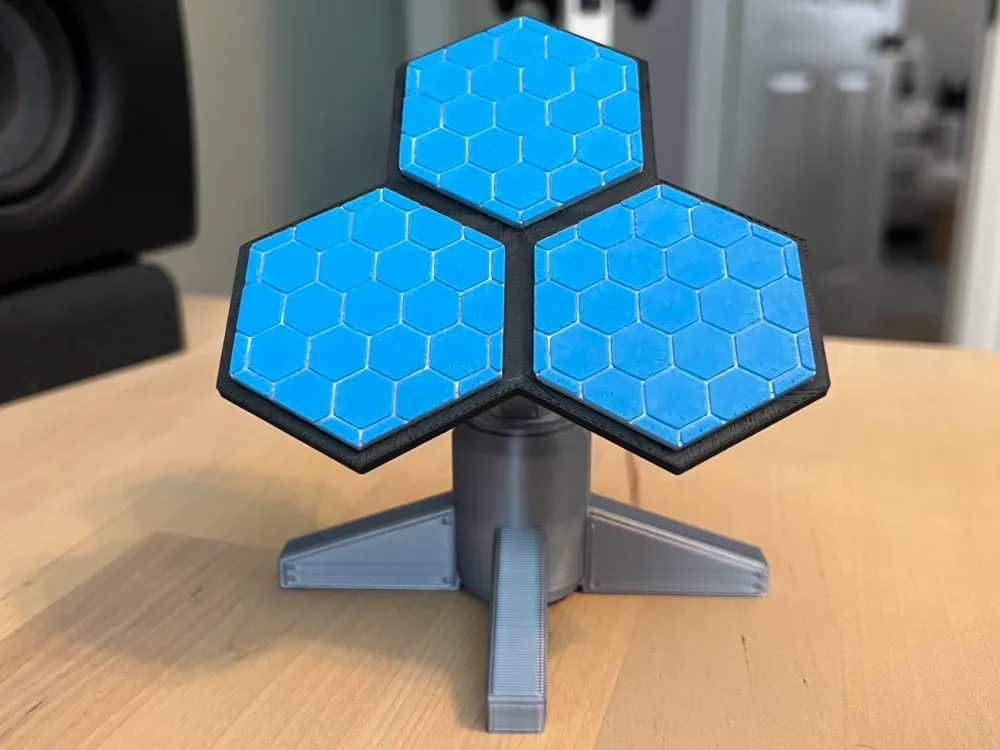 Hex Array Solar Panel Sci-fi Terrain Remixed by Xauce. MakerWorld ...