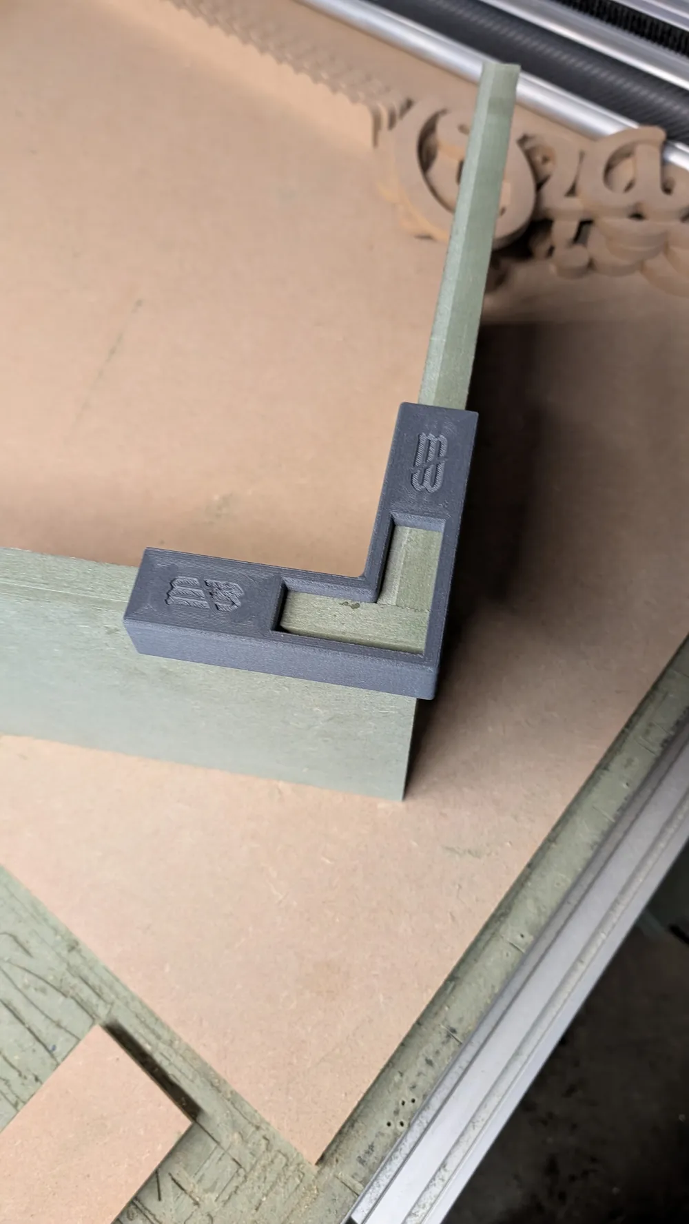 Square for cabinet assembly 18mm panels. - Free 3D Print Model - MakerWorld