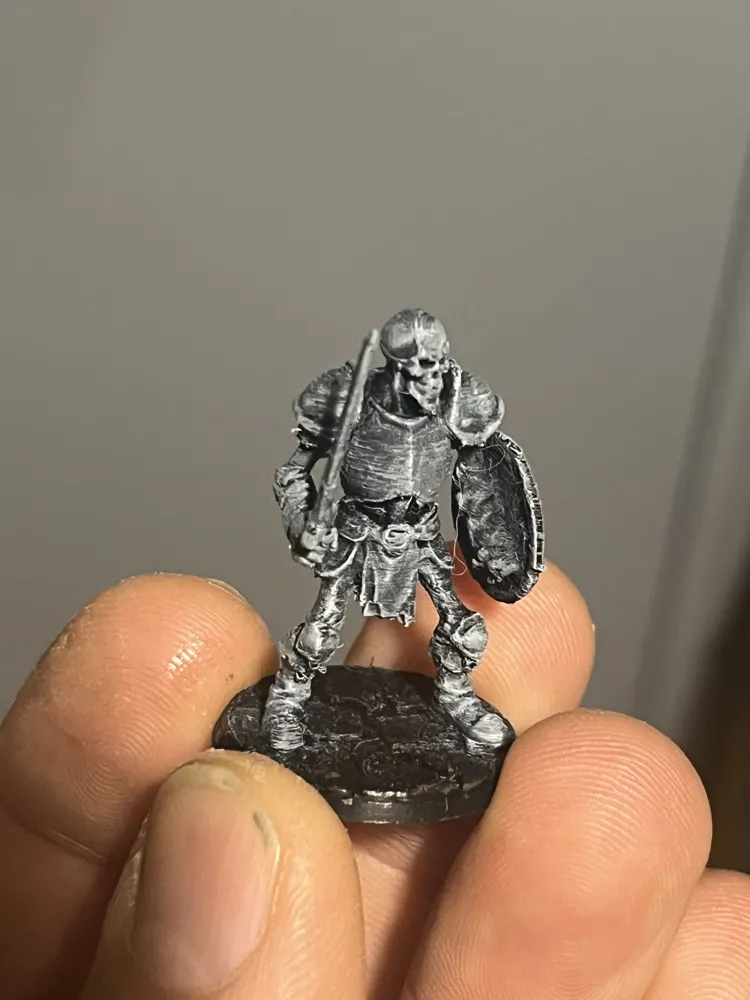 dnd skeleton figurine 32mm - Free 3D Print Model - MakerWorld
