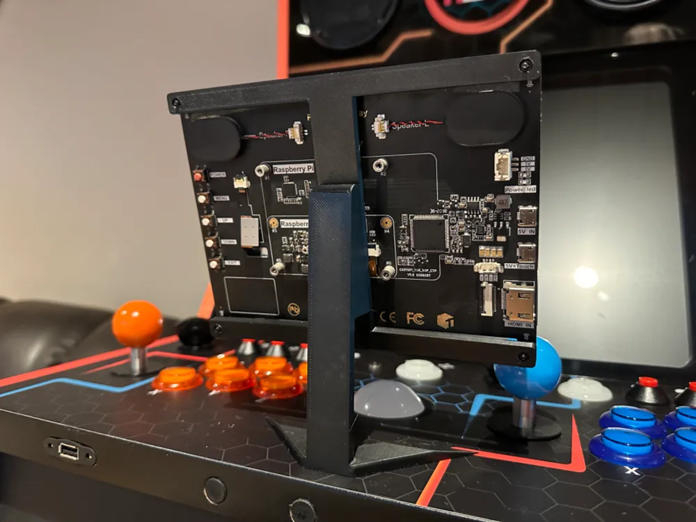 7’’ Raspberry Pi Screen Stand Remixed by TenMileCreations MakerWorld ...