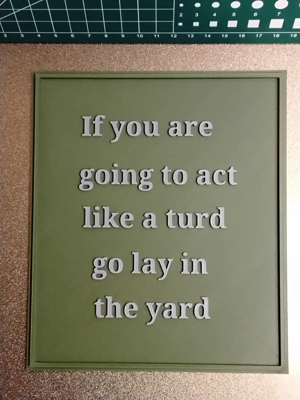 Turd Sign by user_1814256438 - MakerWorld