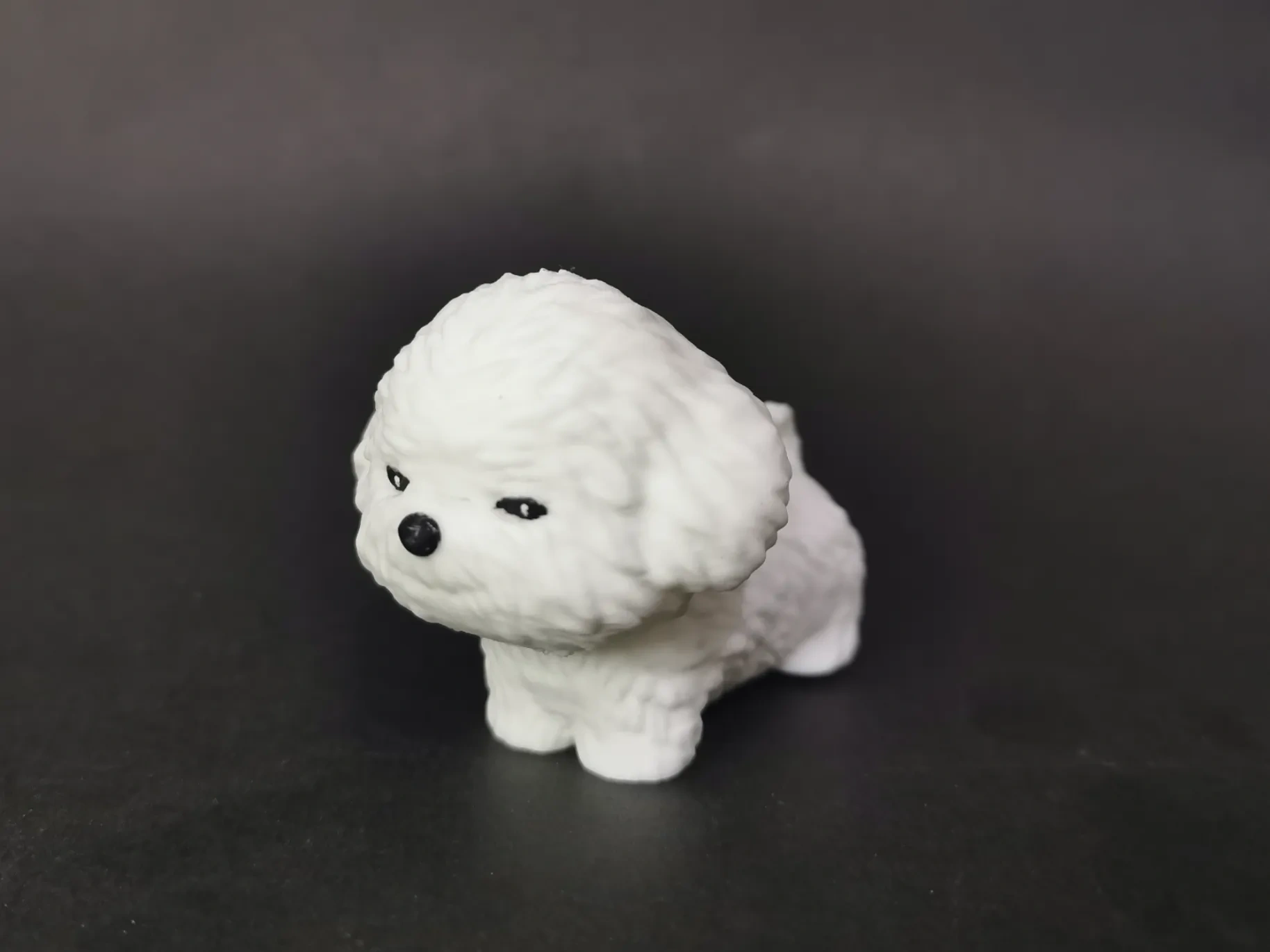 Adorable mischievous Bichon Frise mini puppy by kucell - MakerWorld