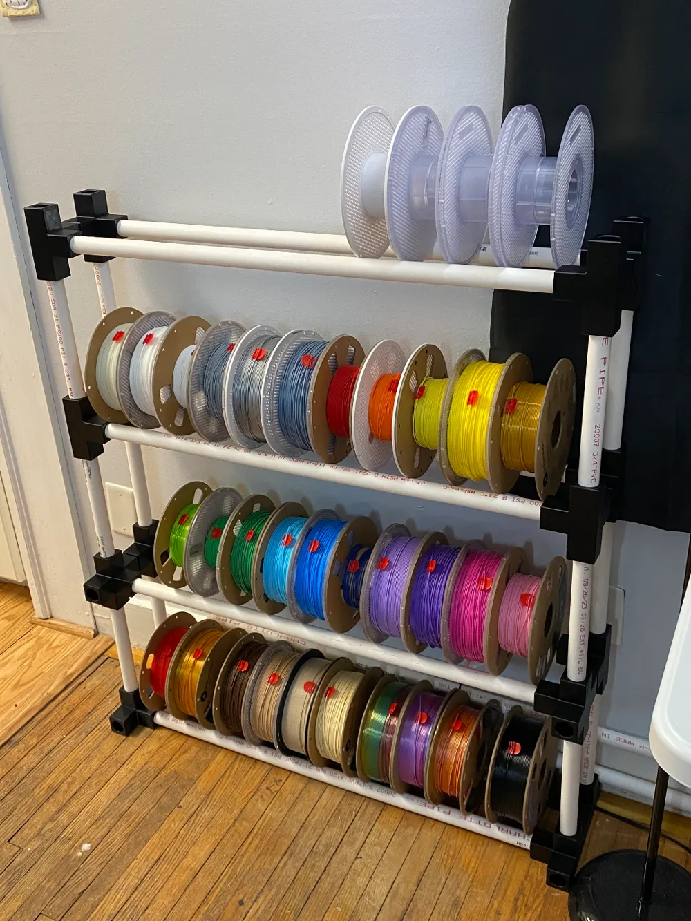 Modular Filament Rack System by Thinkable MakerWorld: Download Free 3D ...