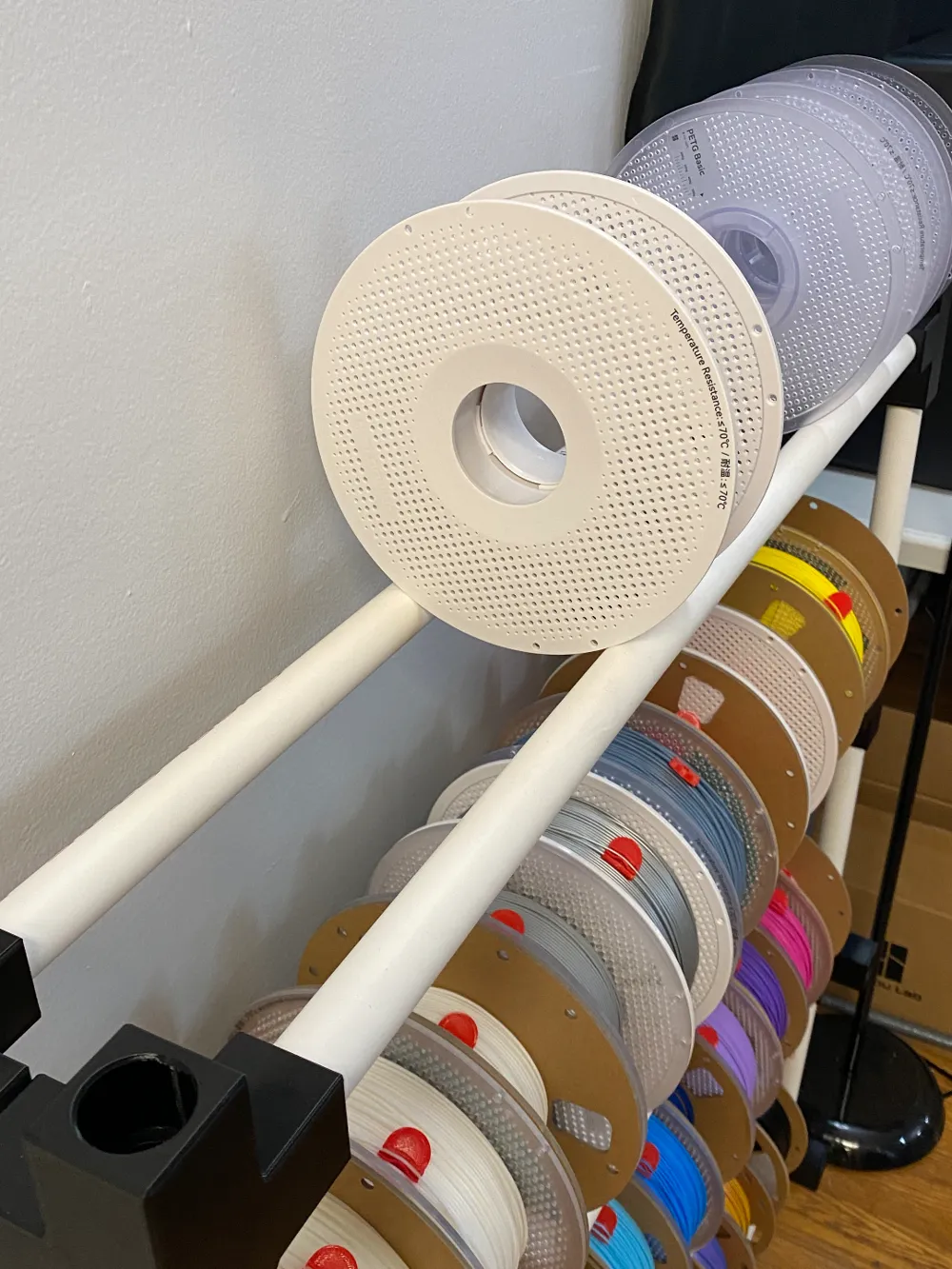 Modular Filament Rack System by Thinkable MakerWorld: Download Free 3D ...