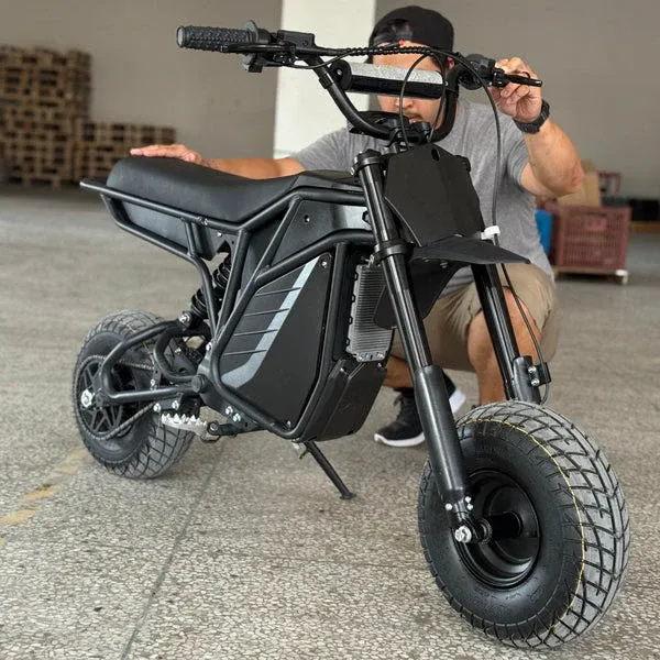 Mini Rizzler E-bike | Pen Spring Shock Dirt Bike - Free 3D Print Model ...