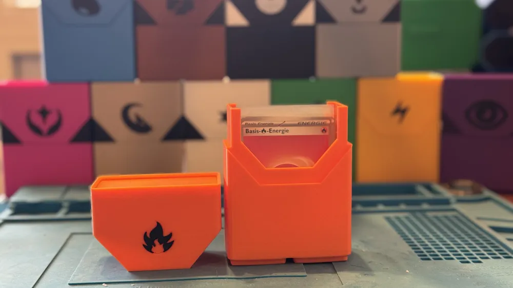 Pokemon TCG Gridfinity Deck Box - Fire by PapasBastelbude MakerWorld ...
