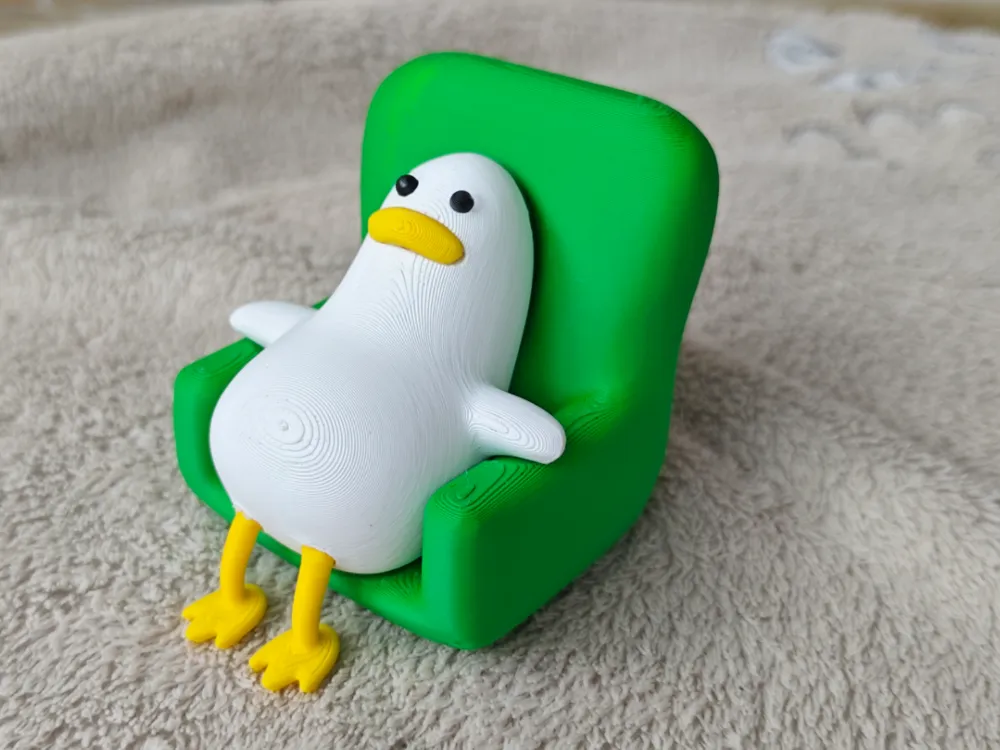 Lazy Duck - Free 3D Print Model - MakerWorld