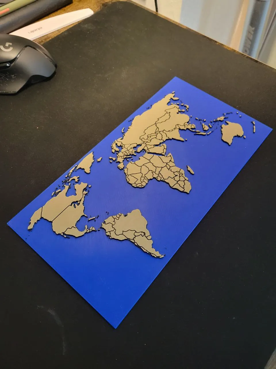 World map - Free 3D Print Model - MakerWorld