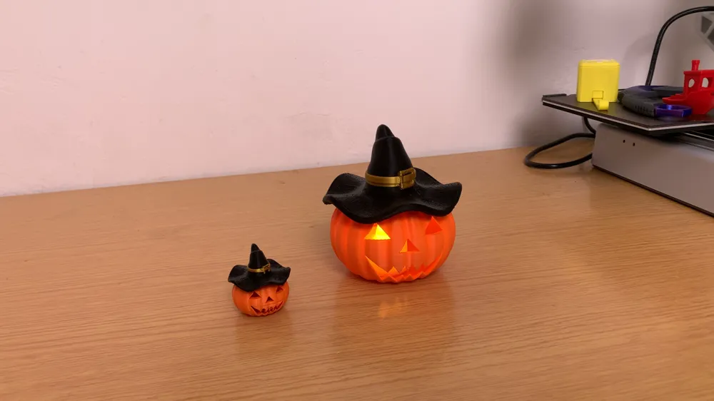Halloween万圣节南瓜灯 Jack-O'-Lantern by SolidWorks魔方云学院 - MakerWorld
